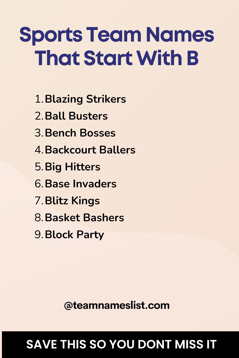 500+ Team Names That Start With B (Cool, Creative, and Catchy) - Team ...