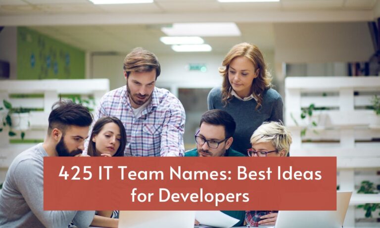 425 IT Team Names: Best Ideas for Developers, Support, and ...